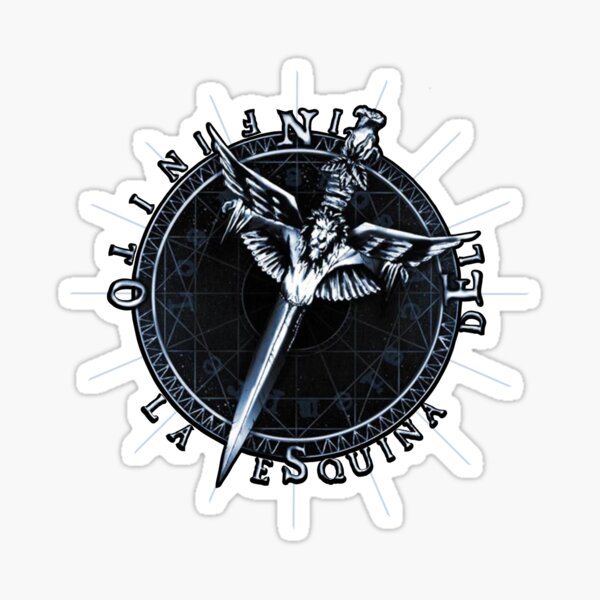 Pegatina «La Renga, La Esquina del Infinito.» de feria-e | Redbubble