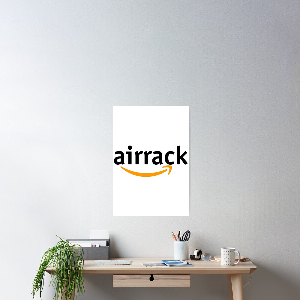 "Airrack Merch Airrack Logo" Poster for Sale by ShopyElFilali | Redbubble