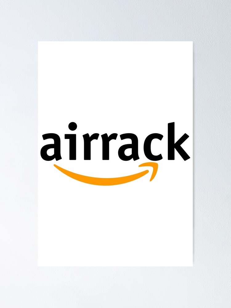 "Airrack Merch Airrack Logo" Poster for Sale by ShopyElFilali | Redbubble