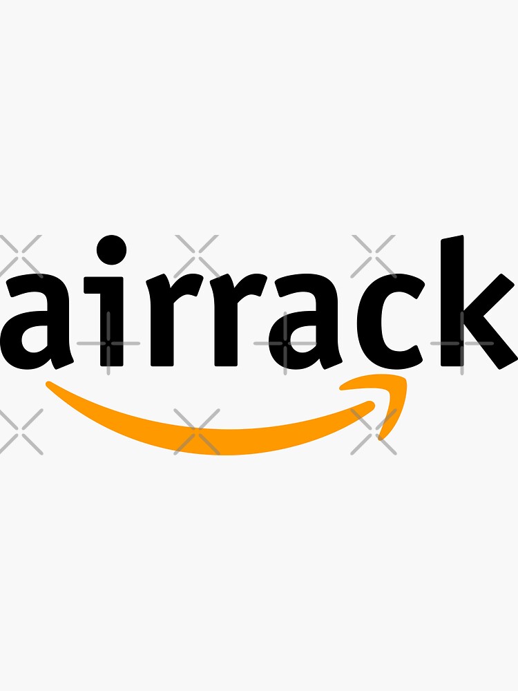 "Airrack Merch Airrack Logo" Sticker for Sale by ShopyElFilali | Redbubble