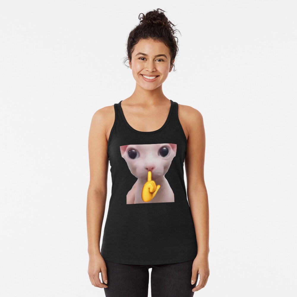 "HD Bingus Shushing Cat Face Meme " Poster for Sale by fomodesigns ...