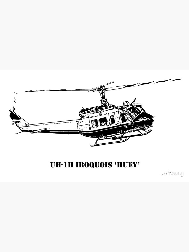 "Huey Helicopter Graphic" Art Print for Sale by PrecisionHeli | Redbubble