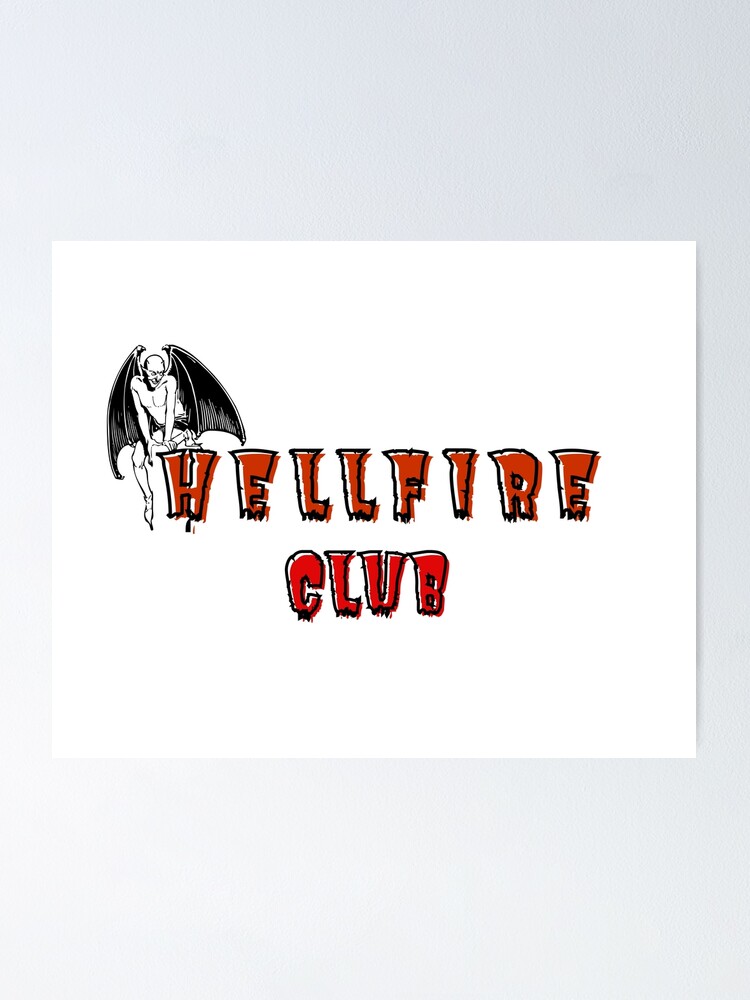 "Hellfire club | stranger things" Poster for Sale by Nipz0219 | Redbubble