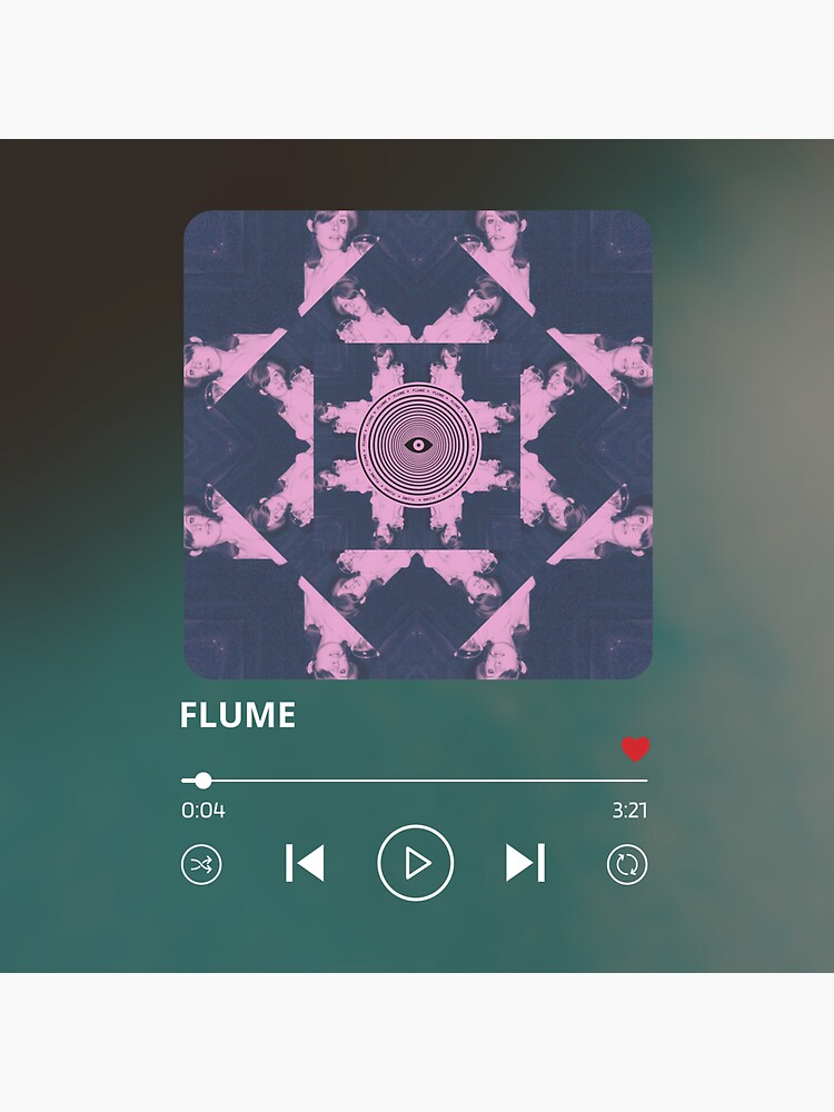 "flume flume flume flume flume" Sticker for Sale by Art-Merch | Redbubble
