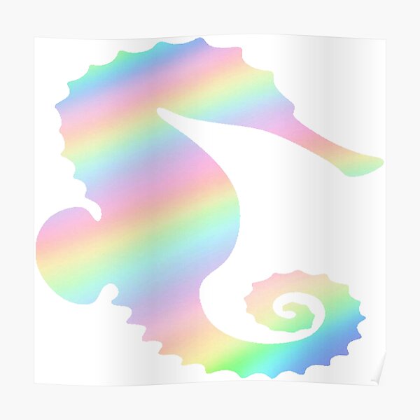 Rainbow Seahorse Bubble Poppers
