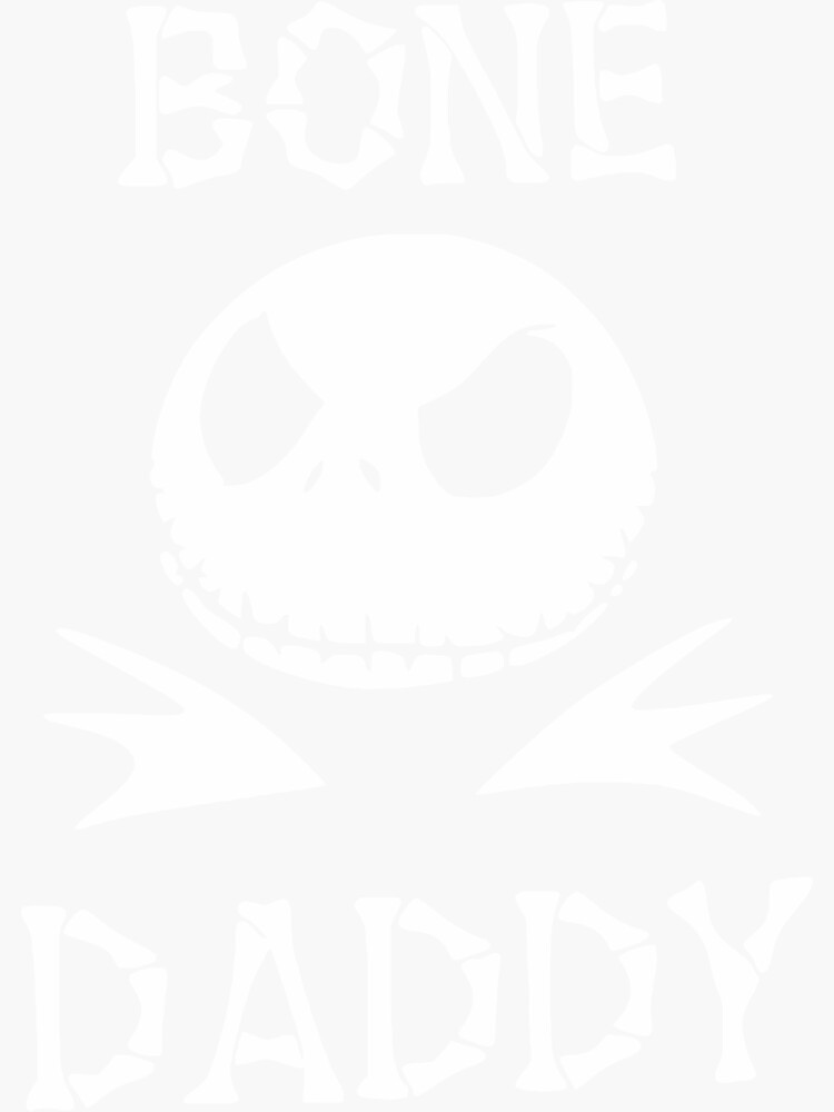 "Nightmare Before Christmas, Bone Daddy " Sticker for Sale by YevNance ...
