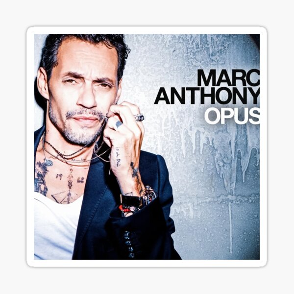 "Marc Anthony Opus " Sticker for Sale by YevNance | Redbubble