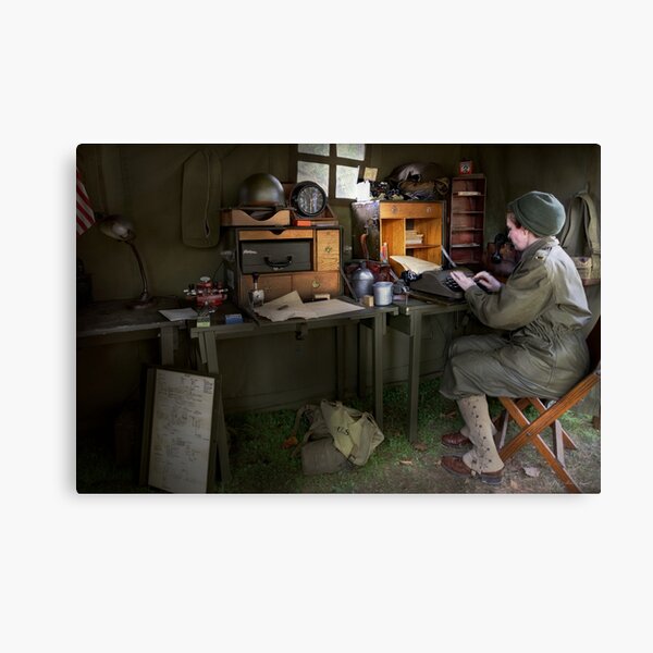 "Army - WW2 - Field of operations" Canvas Print for Sale by mikesavad ...