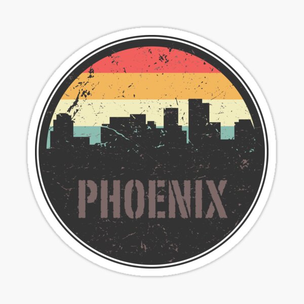 "Phoenix, Arizona" Sticker for Sale by studio838 | Redbubble