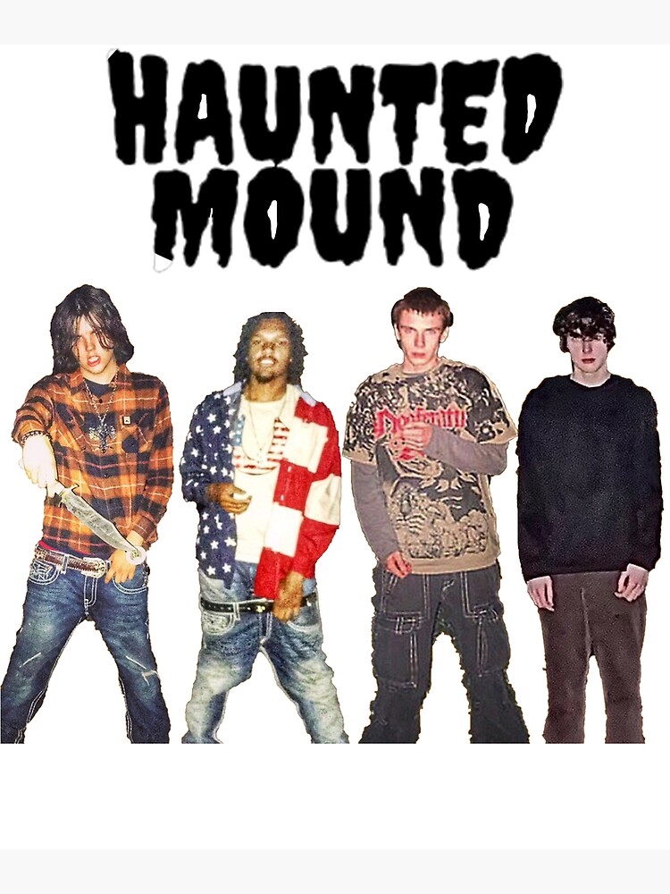 "haunted mound members" Poster for Sale by nored10 | Redbubble