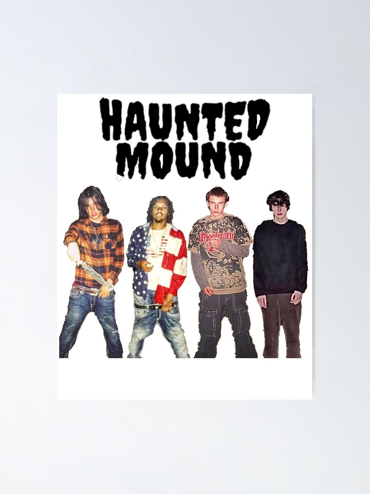 "haunted mound members" Poster for Sale by nored10 | Redbubble