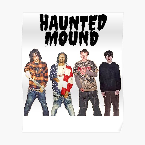 "haunted mound members" Poster for Sale by nored10 | Redbubble