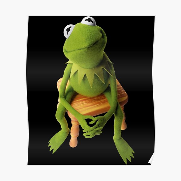 "Kermit Disappointment " Poster for Sale by DanielleFrost | Redbubble