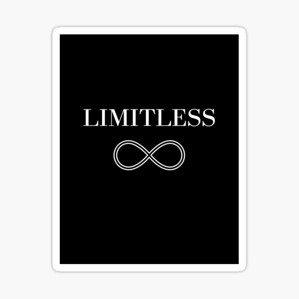 "Limitless" Sticker for Sale by JZCustom-2022 | Redbubble