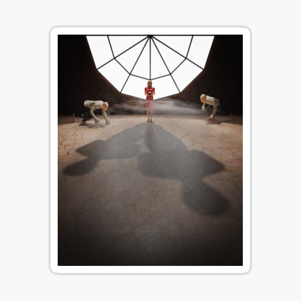 "410. Hush" Sticker for Sale by trevorcarlee | Redbubble