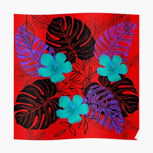 "Seeing Red" Poster for Sale by Lauriem1967 | Redbubble