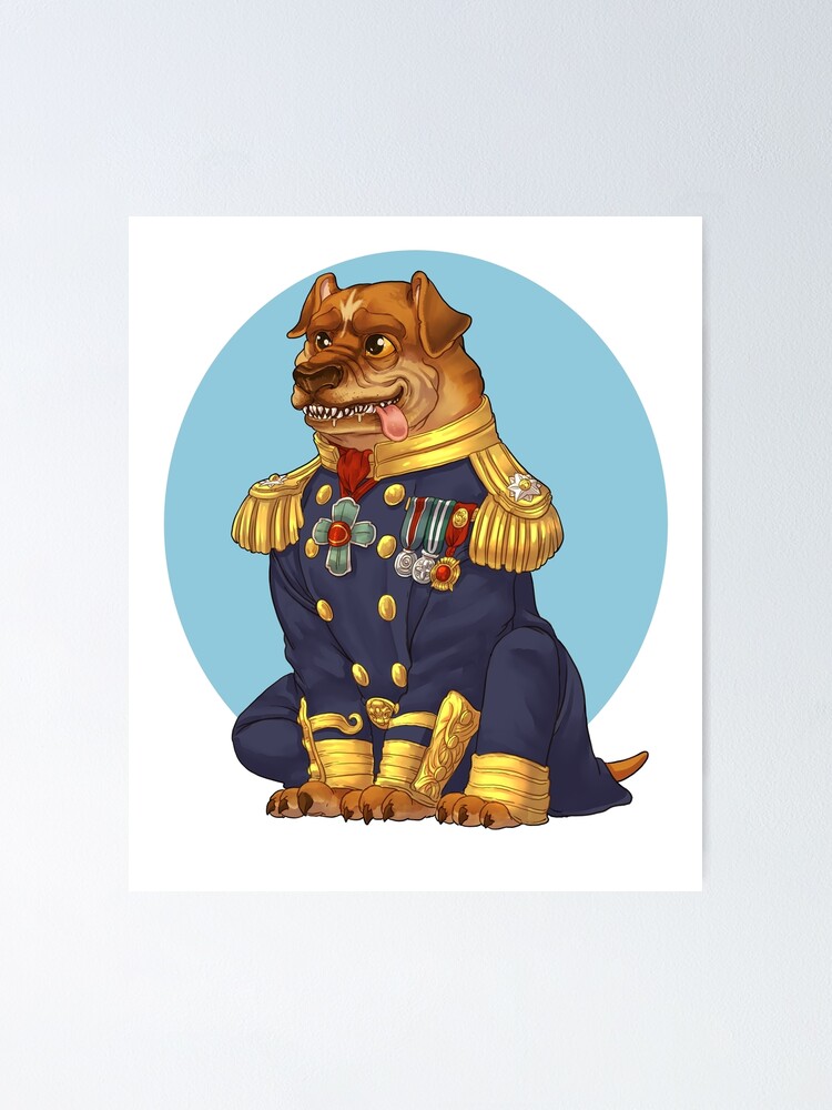 "Admiral Brutor" Poster for Sale by RustyQuill | Redbubble