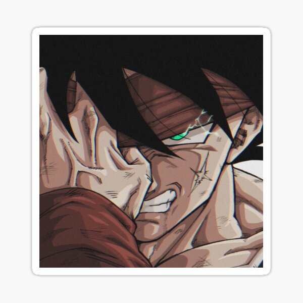 "Bardock" Sticker for Sale by ZVONBAL | Redbubble