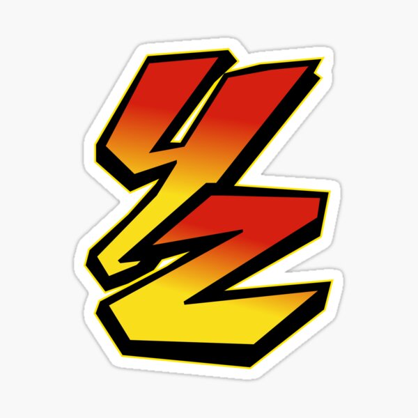Sticker mit "Vintages Yamaha YZ-Logo" von YZKDesign | Redbubble