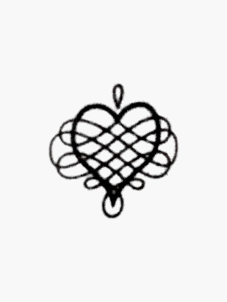 "Infinity heart" Sticker for Sale by olatella21 | Redbubble