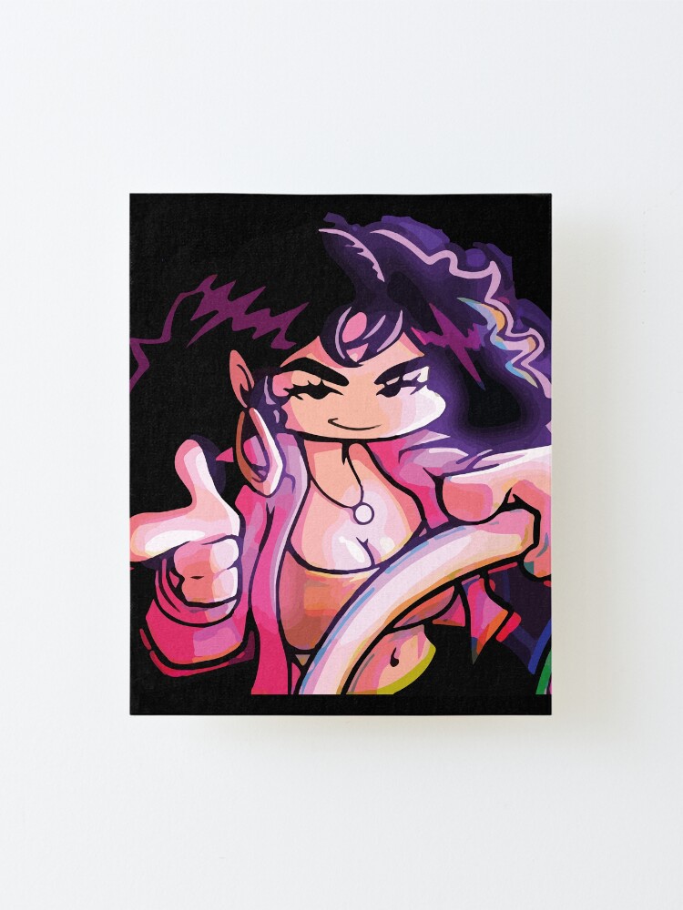 "friday night funkin jasmine, funny fnf baddies mod " Mounted Print for ...