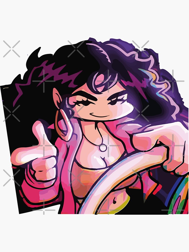 Pegatina «viernes por la noche funkin jasmine, divertido fnf baddies ...