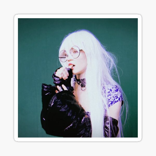 "Grimes Ethereal Glasses" Sticker for Sale by InfluentialArt | Redbubble
