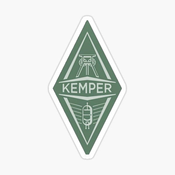 "Awesome Cool Kemper Amp Logo " Sticker for Sale by cimnaiaka | Redbubble