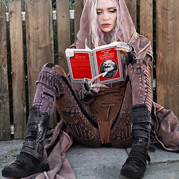 "Grimes Communist Manifesto " Poster for Sale by InfluentialArt | Redbubble