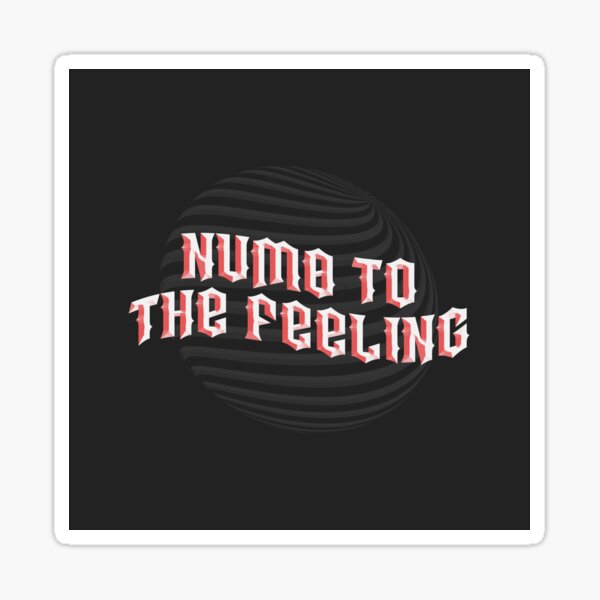 "Chase Atlantic Numb To The Feeling" Sticker by 4amNostalgia | Redbubble
