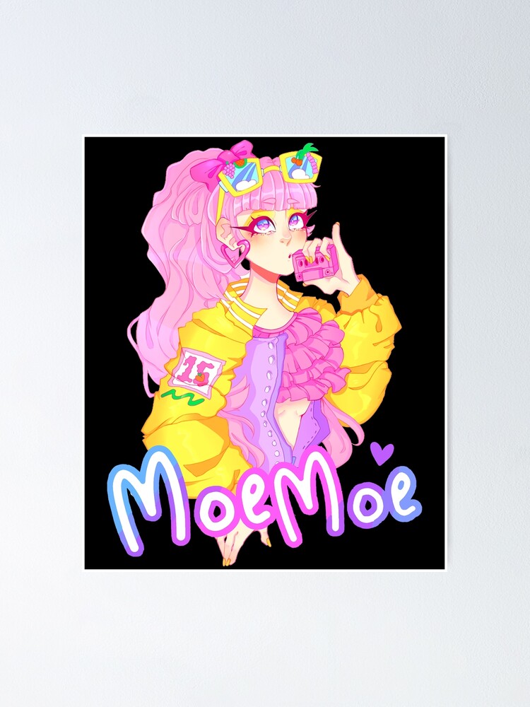 Moe Shop Love Taste Moe Shop Poster For Sale By Ayarnaz Redbubble