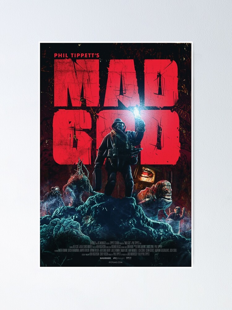 "MAD GOD (Title Block Poster)" Poster for Sale by MadGod | Redbubble