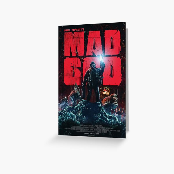 "MAD GOD (Title Block Poster)" Greeting Card for Sale by MadGod | Redbubble