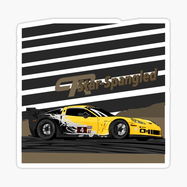 "C6R " Sticker for Sale by RnKPDesign | Redbubble