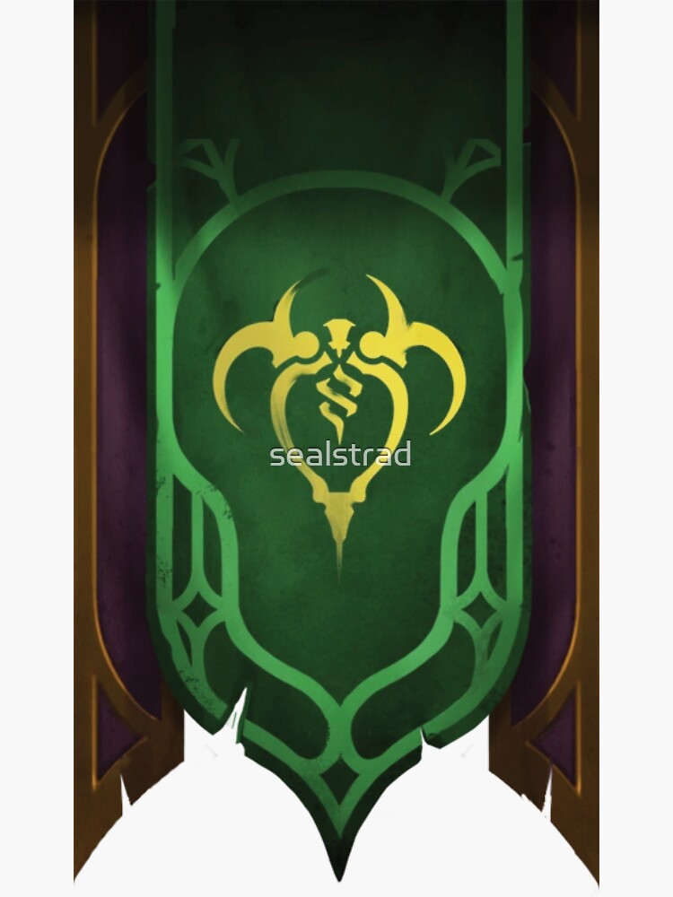 "Zaun Banner" Sticker for Sale by sealstrad | Redbubble