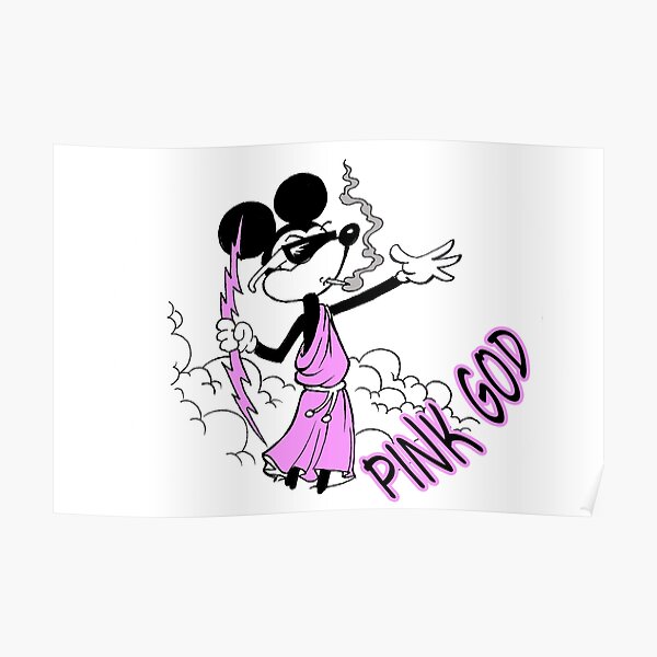 "Smoke Shack Culture - Pink God" Poster for Sale by jaymz666 | Redbubble