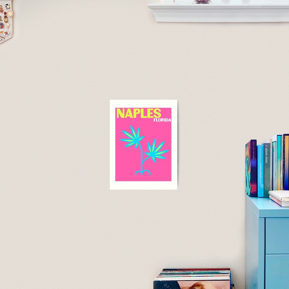 "NAPLES FLORIDA" Poster for Sale by Julia Santos | Redbubble