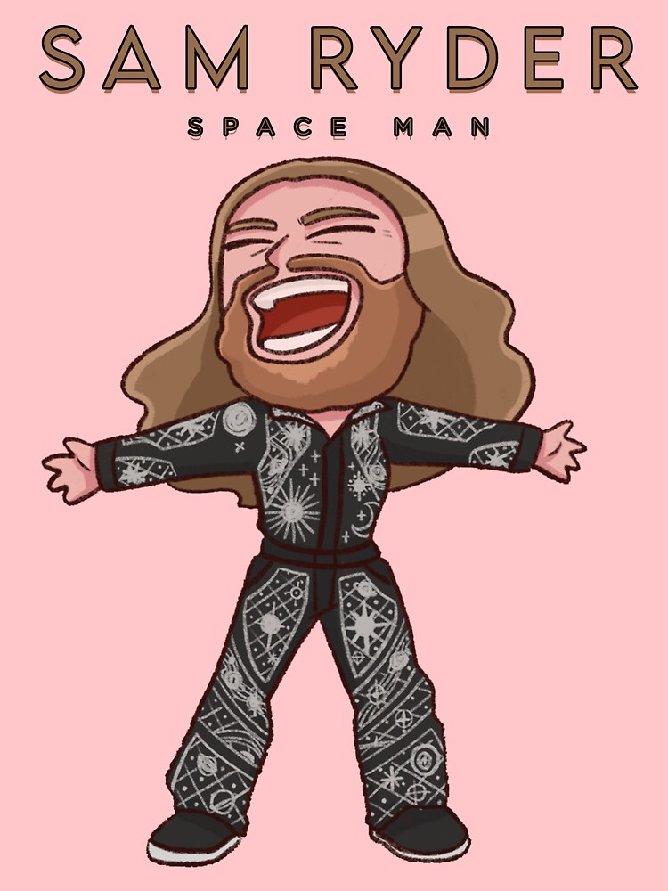 Sam Ryder UK Tour 2023 T-Shirt, There's Nothing But Space, Man! Tour Merch