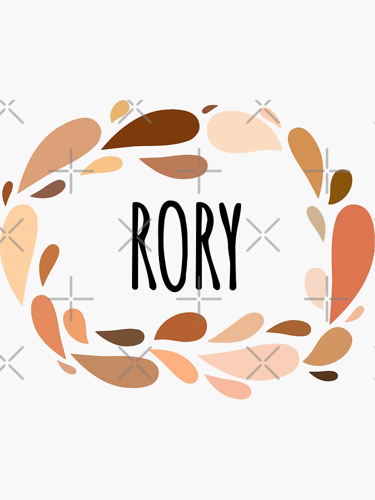 "Rory - Names for Wife Daughter and Girl" Sticker by kindxinn | Redbubble