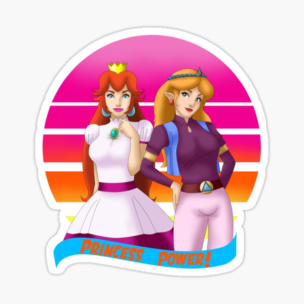 "Princess Power" Sticker by GrimDoll | Redbubble