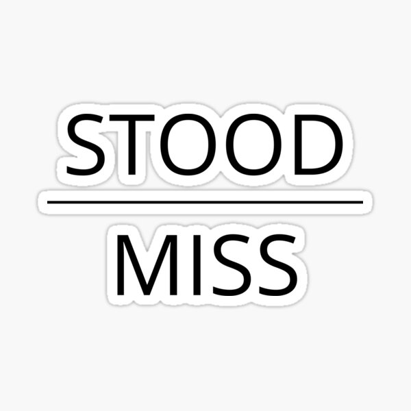 "Misunderstood" Sticker for Sale by JWilson00 | Redbubble