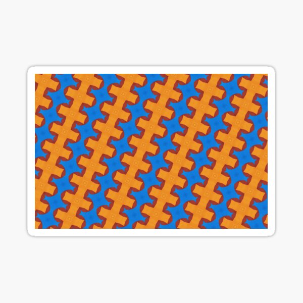 "Cross brick Geometric Pattern" Sticker for Sale by SVPATTERNS | Redbubble