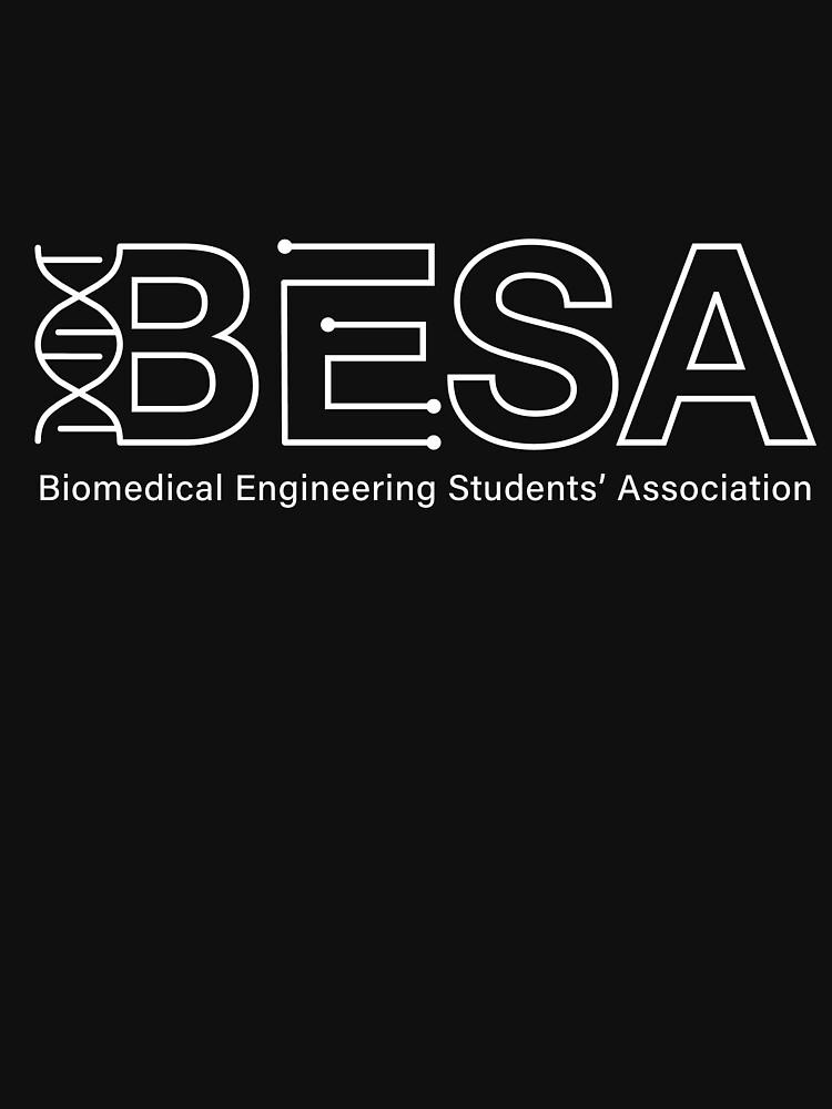 "BESA Logo - White" T-shirt for Sale by BESA-UofT | Redbubble ...