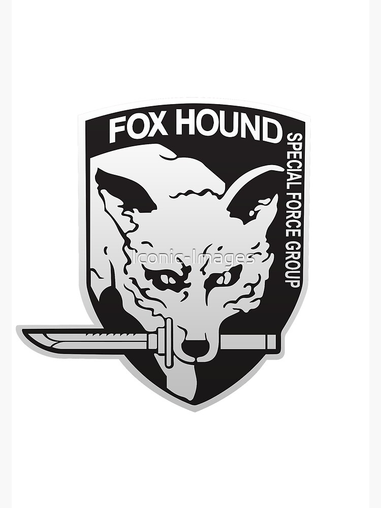 "Fox Hound Special Force Group" Art Print by Iconic-Images | Redbubble