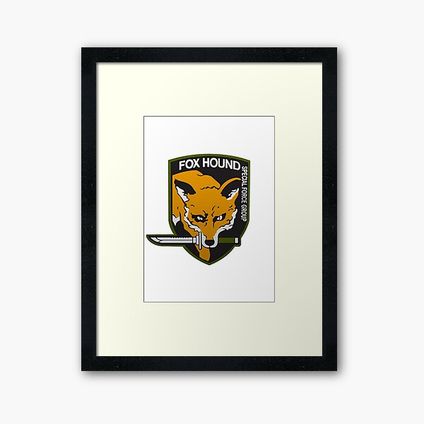 "Fox Hound Special Force Group" Framed Art Print by Iconic-Images ...