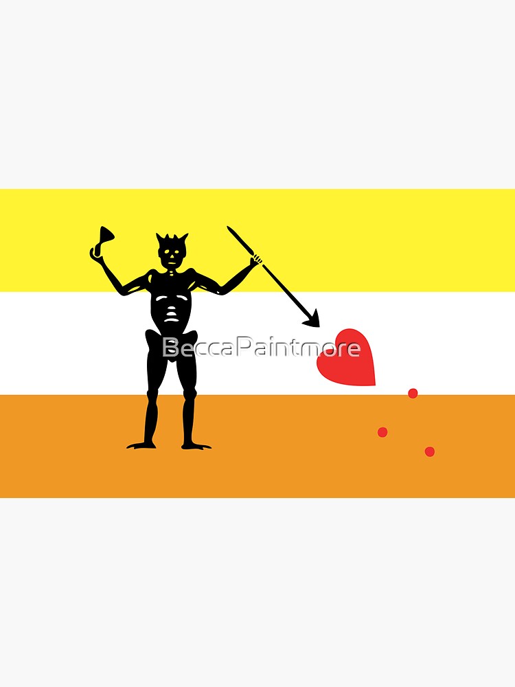 "Maverique Pride - Blackbeard" Sticker for Sale by BeccaPaintmore ...