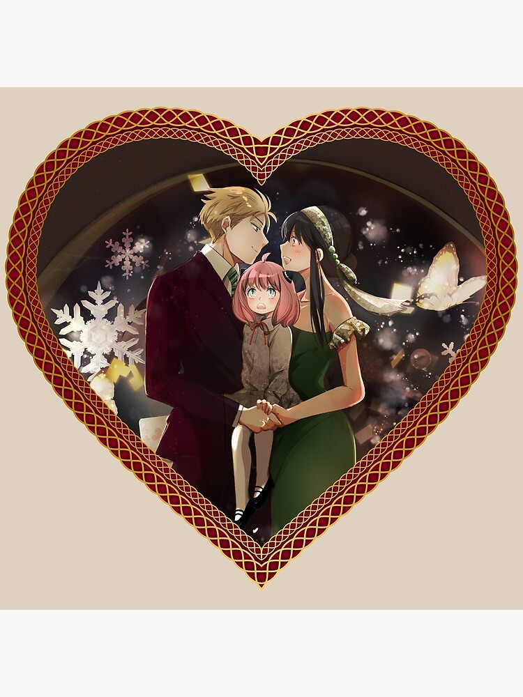 "Forger Family Heart" Poster for Sale by epinkb | Redbubble