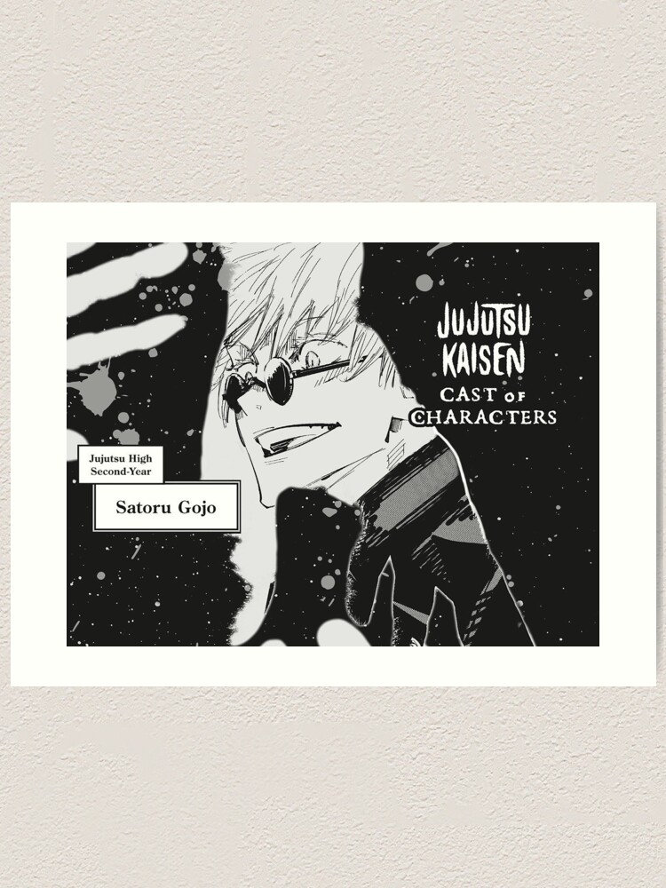 "Gojo Satoru Jujutsu Kaisen Movie 0 Anime Film Band Poster Manga Anime ...