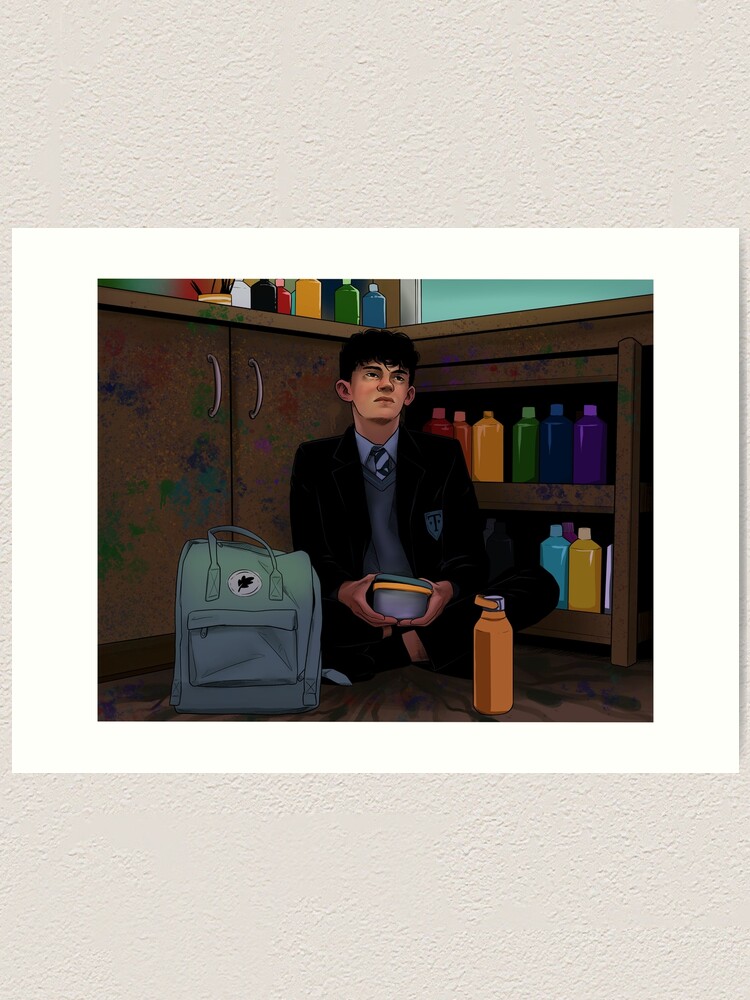 "Heartstopper Charlie Spring - art room" Art Print for Sale by ...