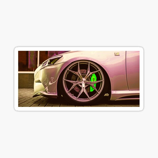 "Beautiful car amazing rims" Sticker for Sale by Bestdesigns-rs | Redbubble